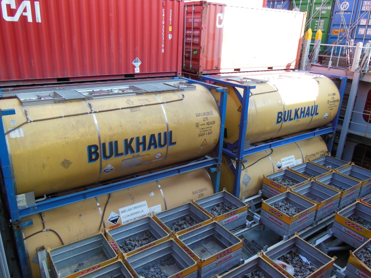 Stowage and Segregation of Dangerous Goods on Container Ships – IMDG ...